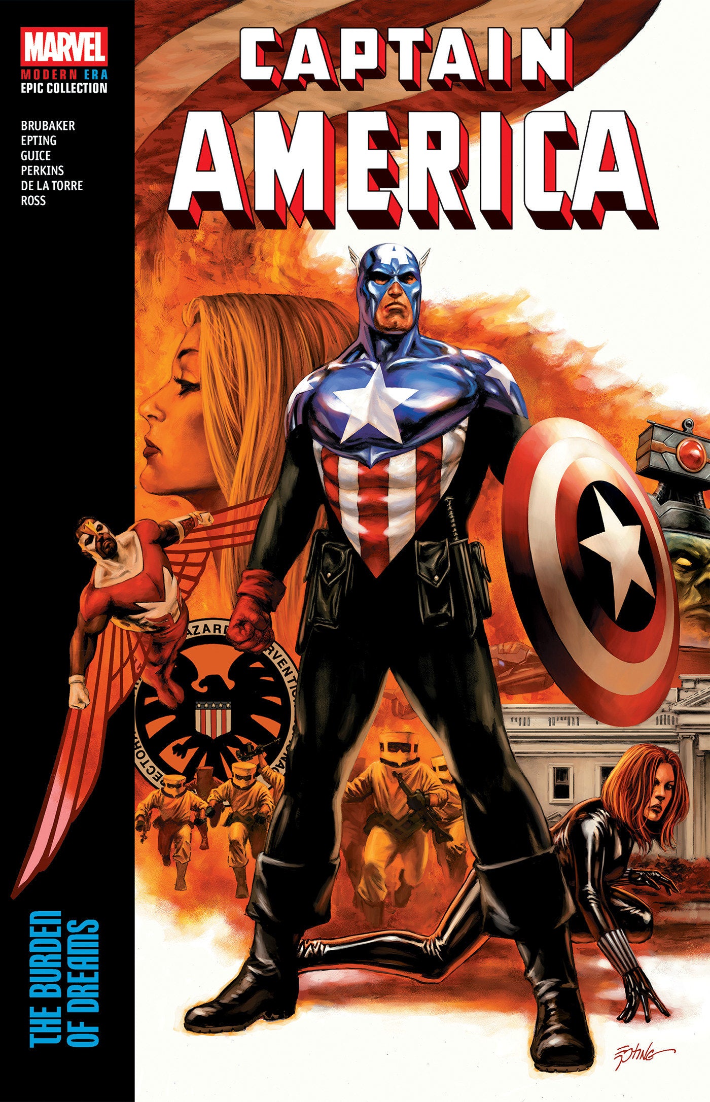 Captain America Modern Era Epic Collection TPB The Burden Of Dreams – Challengers Comics
