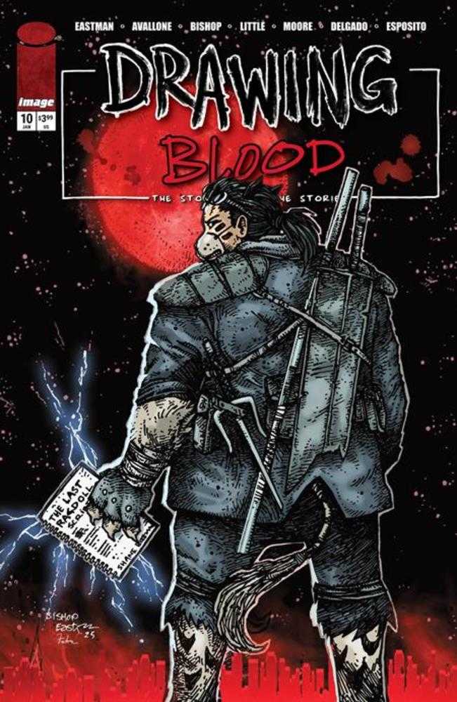 Drawing Blood #10 (Of 12) Cover C Ben Bishop Homage Variant ...