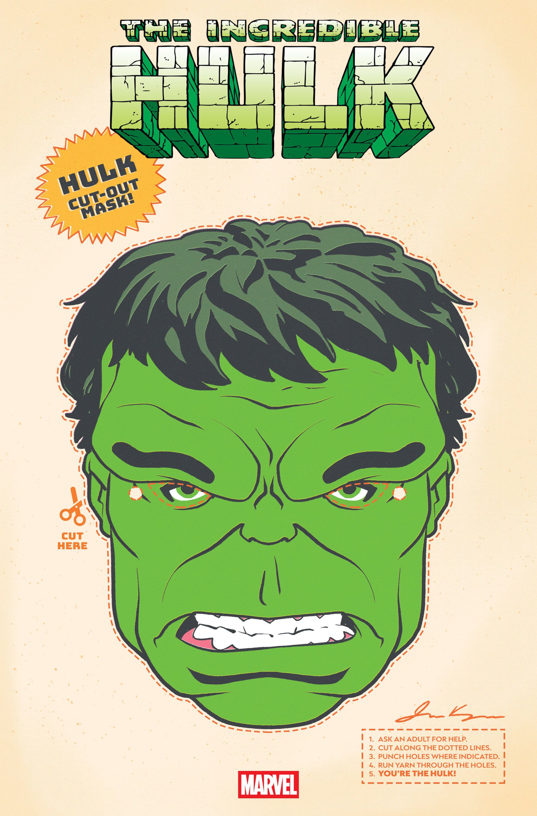 Incredible Hulk #29 Retro Halloween Mask Variant – Challengers Comics