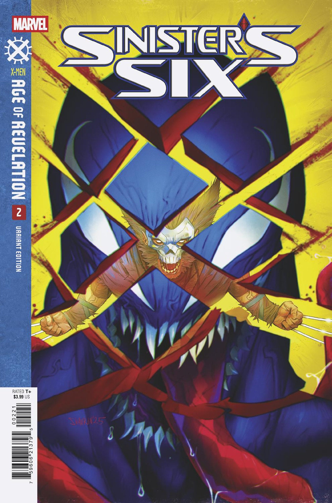 Sinister's Six #2 Ivan Shavrin Variant – Challengers Comics