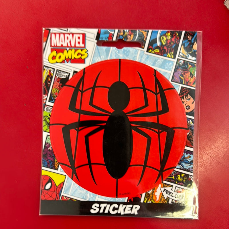 Spider-Man Emblem Sticker – Challengers Comics