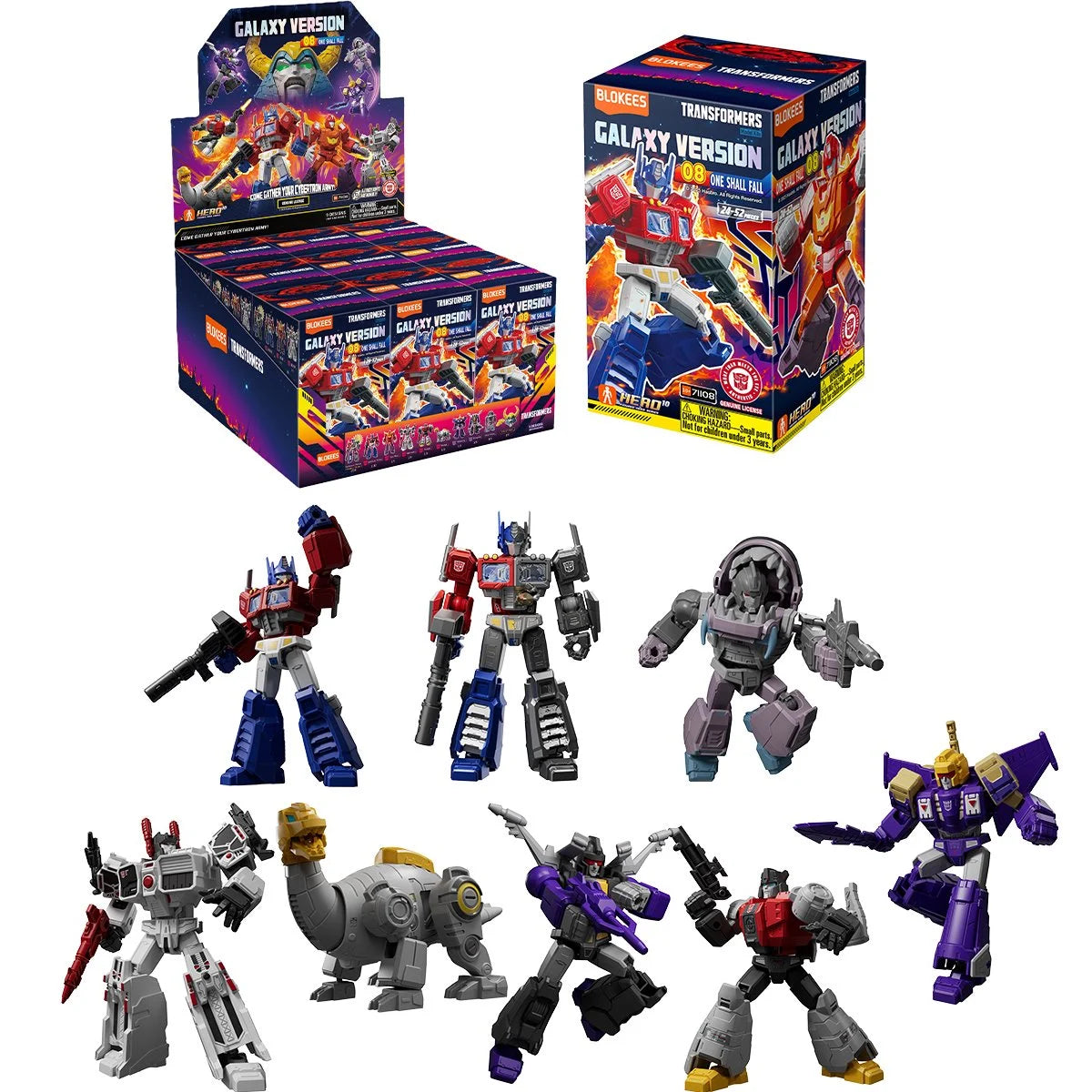 Transformers Galaxy Version Wave 8 One Shall Fall Mini Model Kit ...