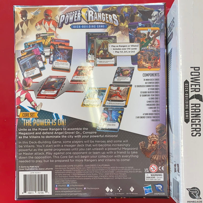 Power Rangers Deck-Building Game – Challengers Comics